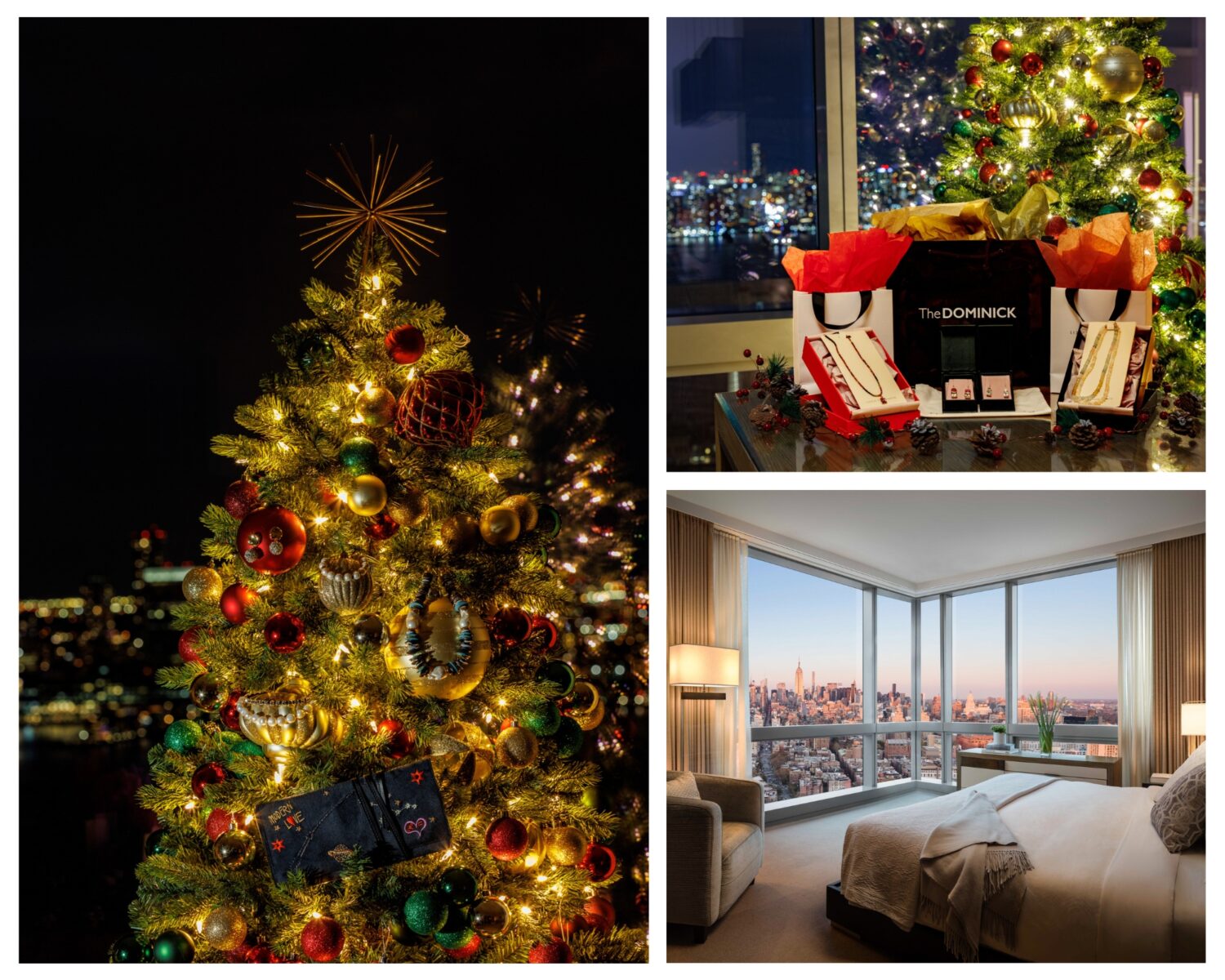 Presents on the Tree at The Dominick Hotel, New York - Echtra Echtra